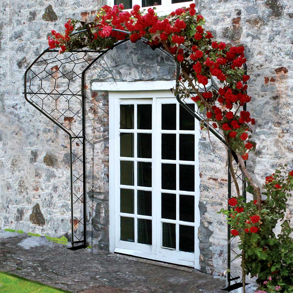 Over The Door Arch Trellis Practical Gardening: New Garden Gate Arch