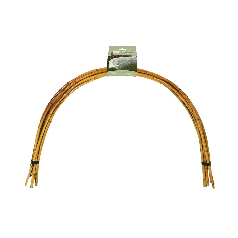 Natural Bamboo Tunnel Hoops (6 Pack) | Agriframes – Agriframes UK